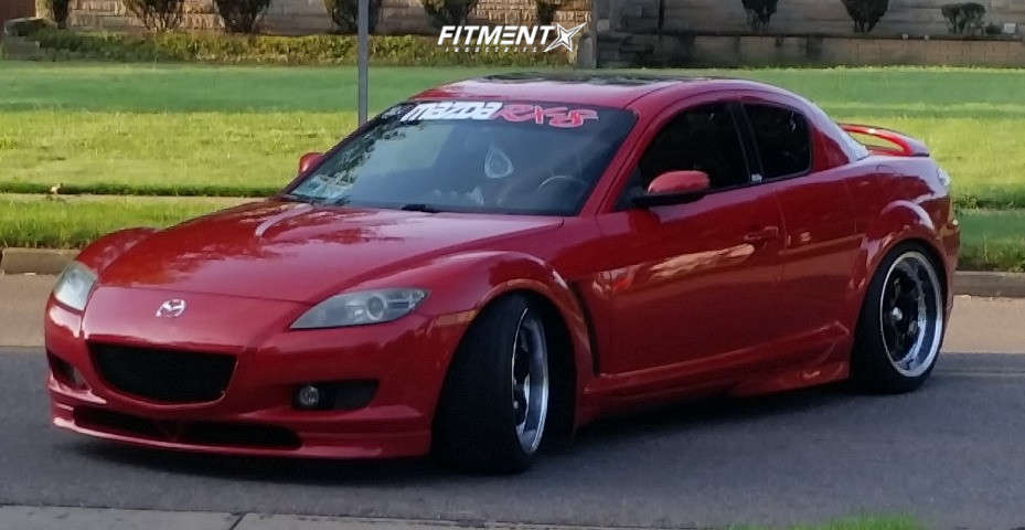 2004 Mazda RX-8 Base with 18x9 Konig Ssm and Federal 225x40 on ...