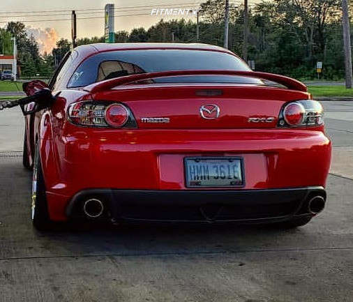 2004 Mazda RX-8 Base with 18x9 Konig Ssm and Federal 225x40 on ...