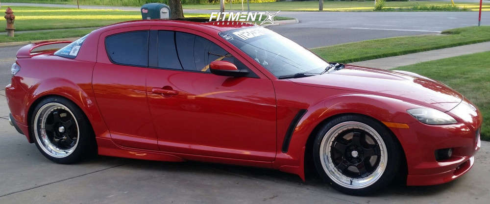 2004 Mazda RX-8 Base with 18x9 Konig Ssm and Federal 225x40 on ...