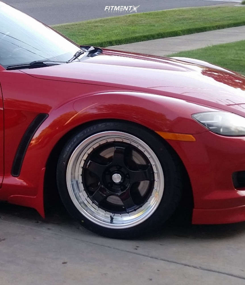 2004 Mazda RX-8 Base with 18x9 Konig Ssm and Federal 225x40 on ...