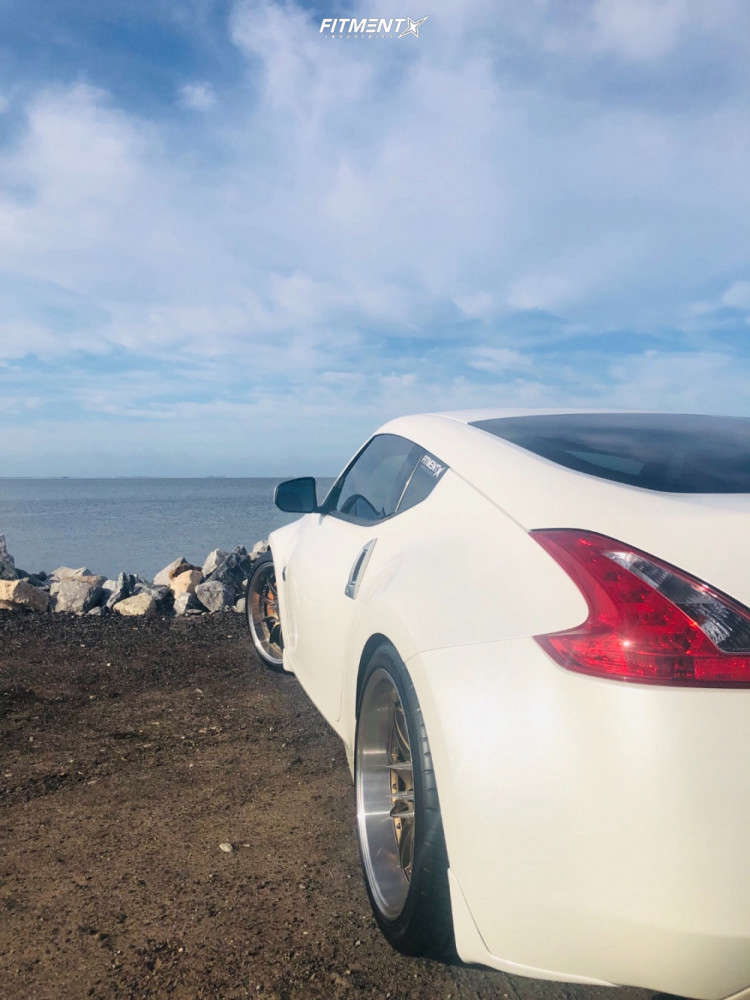 2011 Nissan 370Z Base with 19x9.5 Aodhan Ds07 and Cooper 255x35 on ...