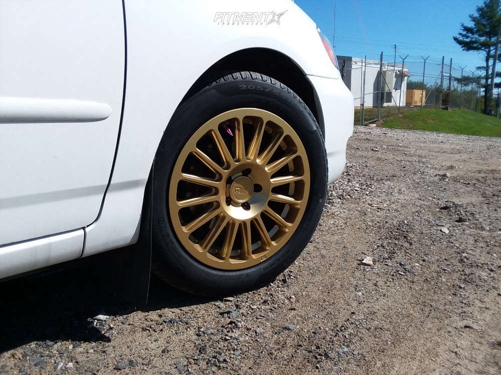 2008 Toyota Corolla LE with 16x7.5 Motegi Mr141 and Pirelli 205x55 on ...