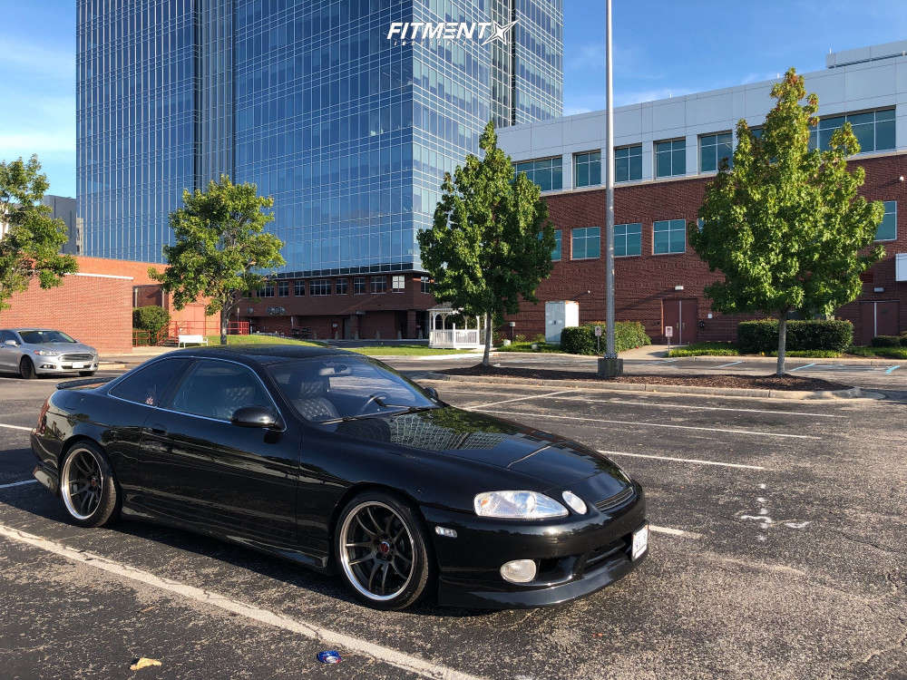 1999 Lexus SC300 Base with 18x9 Work Emotion Cr 2p and Hankook 245x35 ...