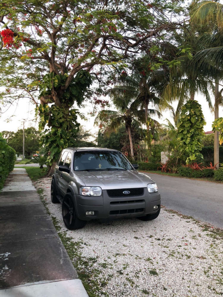 2001 Ford Escape XLT with 20x10.5 KMC Km685 and Delinte 275x40 on ...