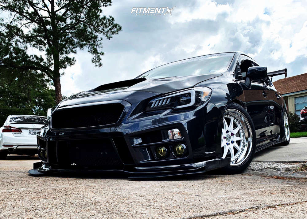 2018 Subaru WRX Base with 18x10 Avant Garde F120 and Michelin 265x35 on ...