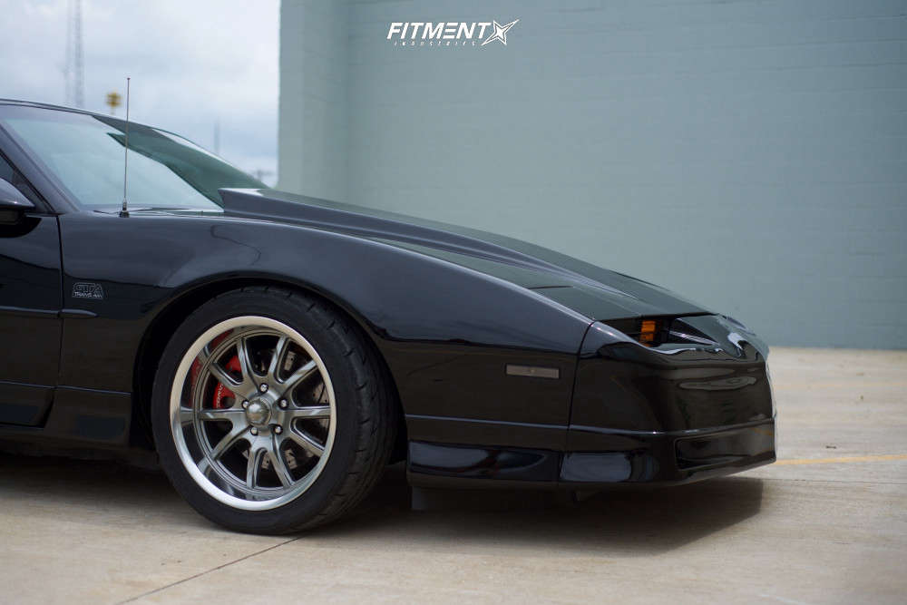1987 Pontiac Firebird Trans Am with 18x8 Ridler Style 650 and Firestone ...