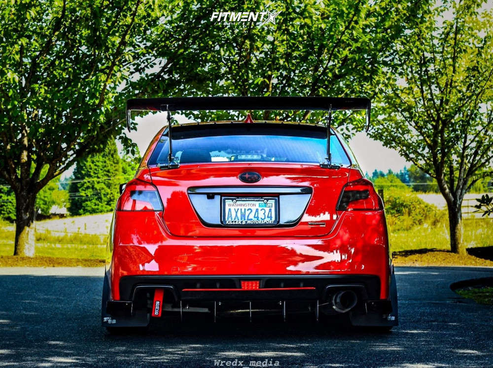 2016 Subaru WRX Premium with 18x9.5 Rays Engineering 57cr and Achilles ...