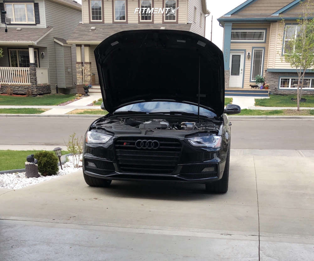 2014 Audi S4 Prestige with 20x10 Niche Ritz and Michelin 275x30 on Stock Suspension | 794509 ...