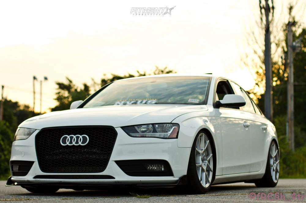 2014 Audi A4 Quattro Base with 18x9.5 Rotiform Kps and Ironman 245x45 ...