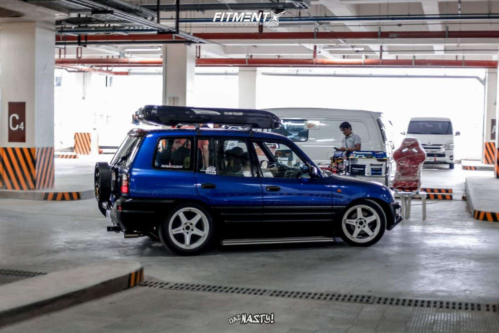1999 Toyota RAV4 Base with 18x7.5 Rays Engineering Trd T3 and Nankang ...