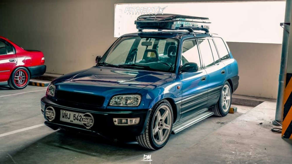 1999 Toyota RAV4 Base with 18x7.5 Rays Engineering Trd T3 and Nankang ...