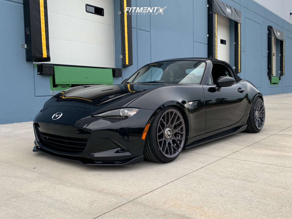 2016 Mazda MX-5 Miata Club with 17x9 Rotiform Rse and Ironman 205x40 on ...