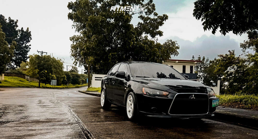2011 Mitsubishi Lancer GTS with 18x8.5 Rota Rt5 and Nankang 225x45 on ...