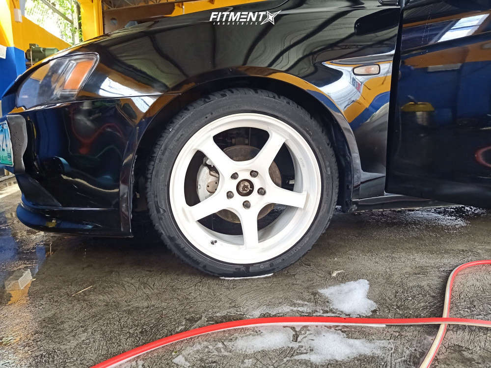 2011 Mitsubishi Lancer GTS with 18x8.5 Rota Rt5 and Nankang 225x45 on ...