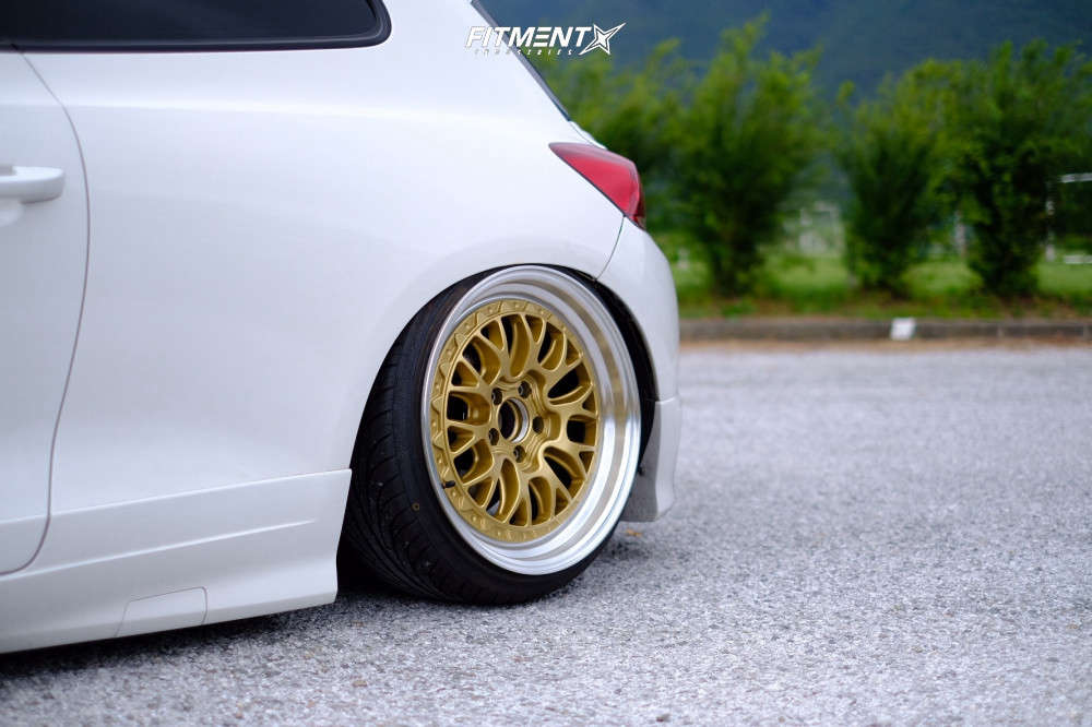 2009 Volkswagen Scirocco Base with 18x9.5 Rotiform Lsr and Nankang ...