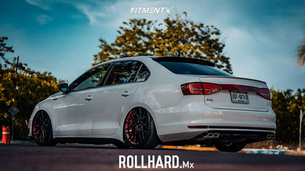 2015 Volkswagen Jetta GLI with 19x8.5 Rotiform Blq and Nexen 235x35 on ...