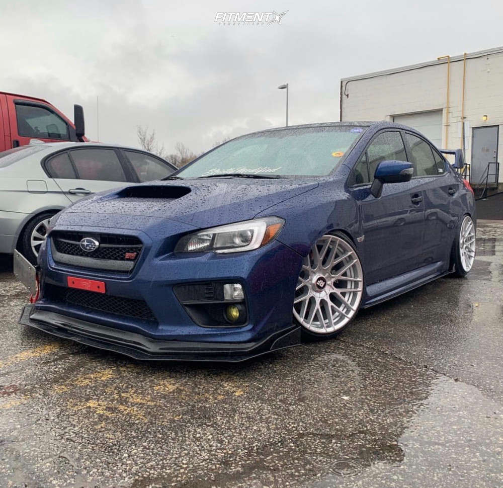 2015 Subaru WRX STI Limited with 19x10 Rotiform Rse and Nankang 235x35 ...