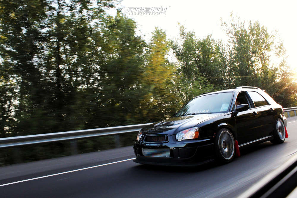 2004 Subaru WRX Base with 18x8.75 XXR 550 and Nitto 235x40 on Coilovers ...