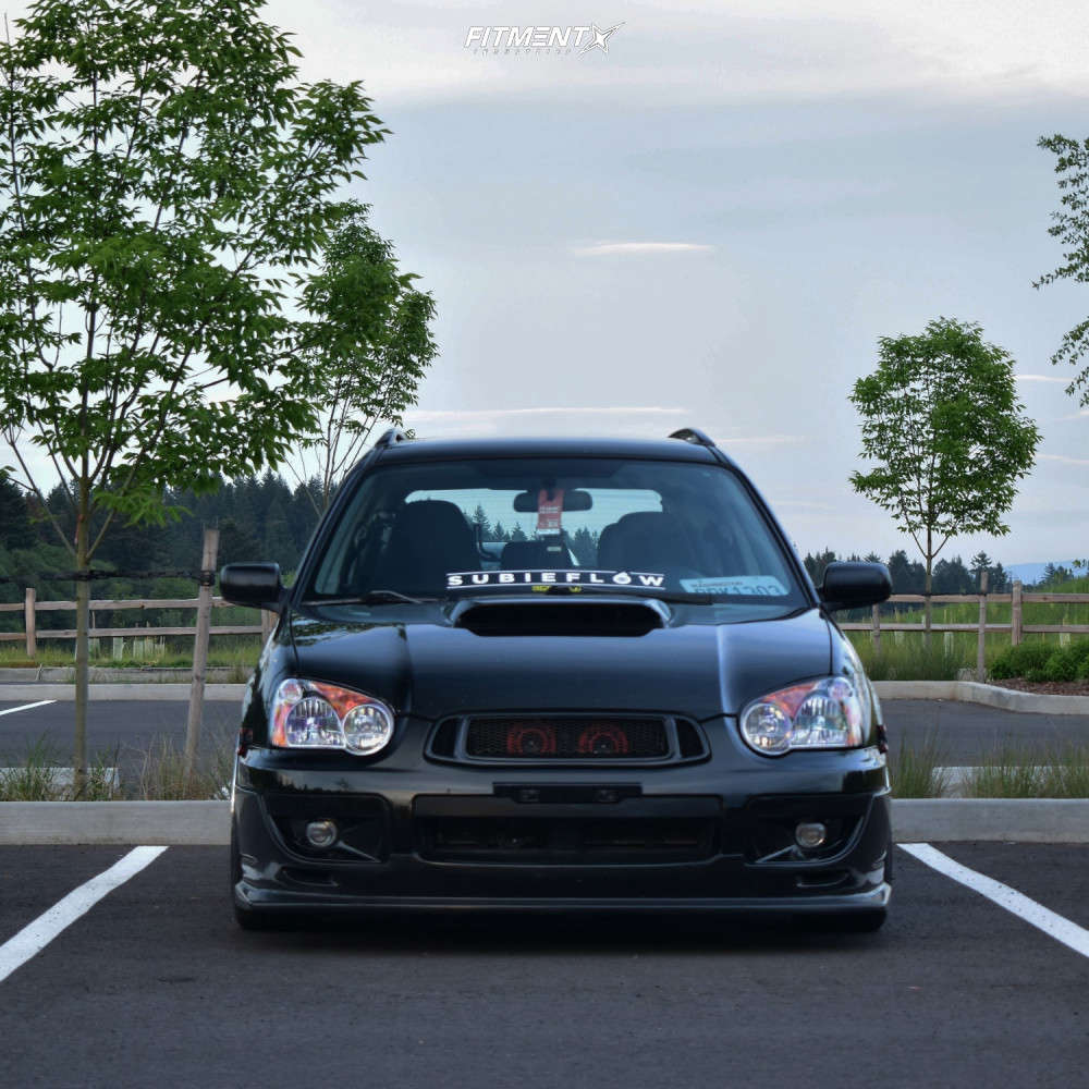 2004 Subaru WRX Base with 18x8.75 XXR 550 and Nitto 235x40 on Coilovers ...