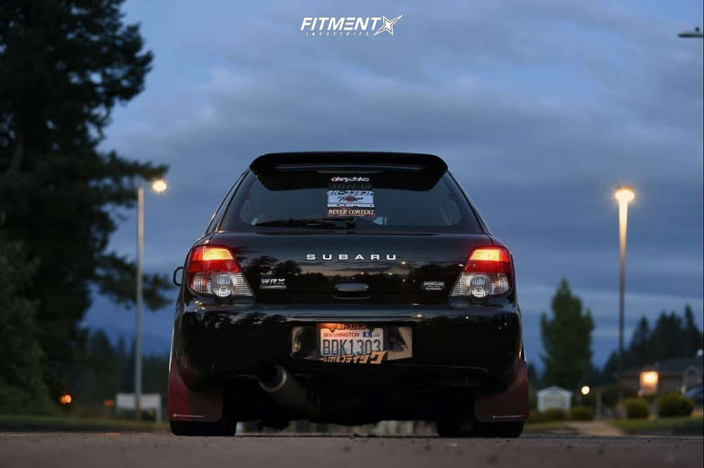 2004 Subaru WRX Base with 18x8.75 XXR 550 and Nitto 235x40 on Coilovers ...