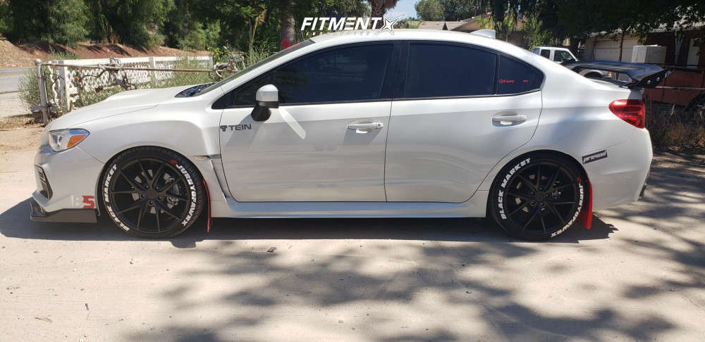 2019 Subaru WRX Base with 19x9.5 Niche Misano and Lexani 245x35 on ...