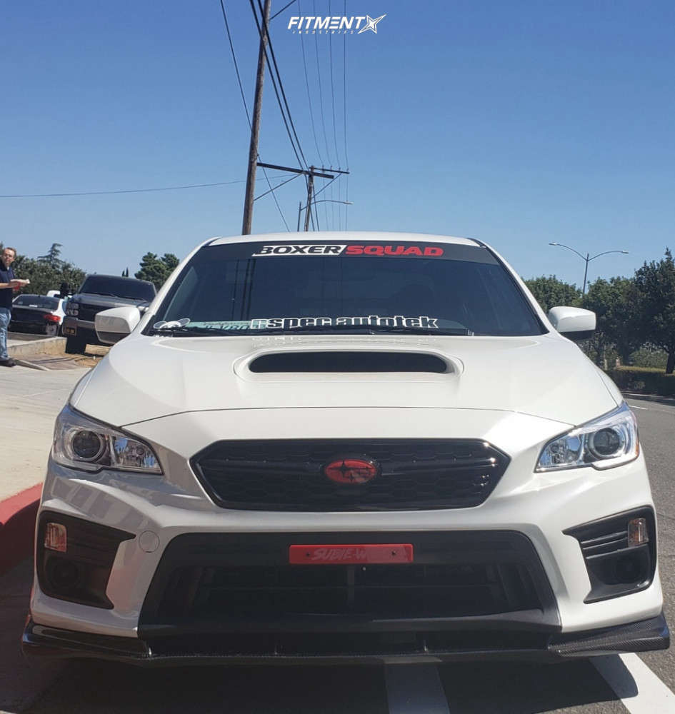 2019 Subaru WRX Base with 19x9.5 Niche Misano and Lexani 245x35 on ...
