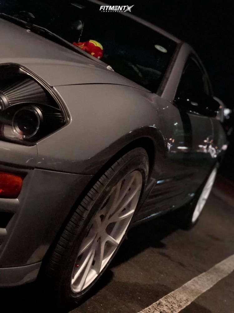 2003 Mitsubishi Eclipse RS with 18x8.5 ESR Sr08 and Michelin 235x45 on ...