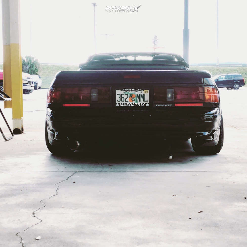 1991 Mazda RX-7 Convertible with 18x9 Cosmis Racing Xt-005r and Nankang ...