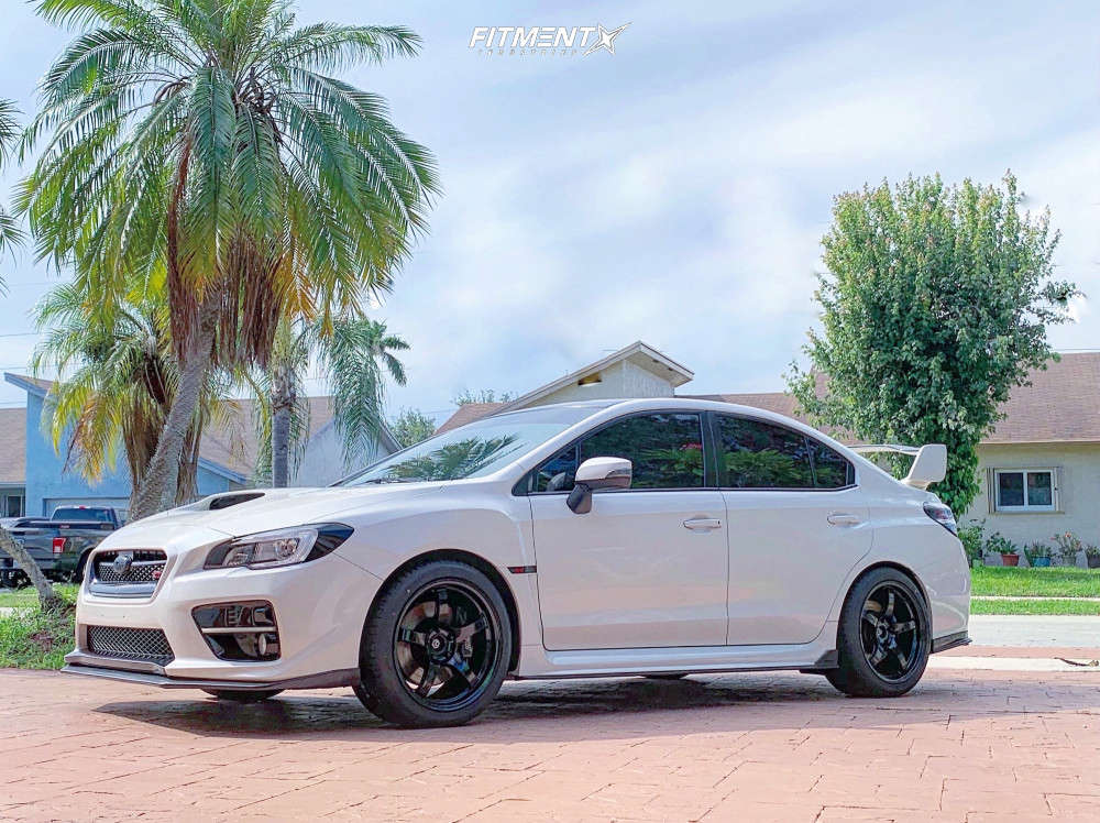 2017 Subaru WRX STI Base with 18x9.5 Rays Engineering 57cr and Falken ...