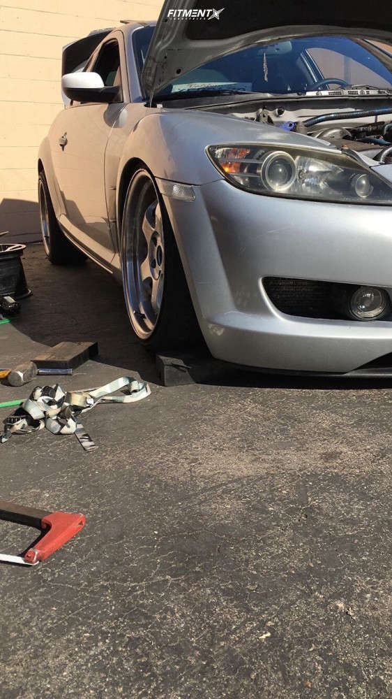 2004 Mazda RX-8 GT with 18x9.5 ESR Sr06 and Barum 235x40 on Coilovers ...