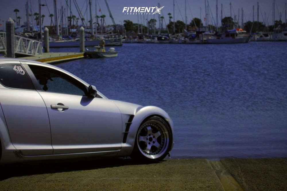 2004 Mazda RX-8 GT with 18x9.5 ESR Sr06 and Barum 235x40 on Coilovers ...