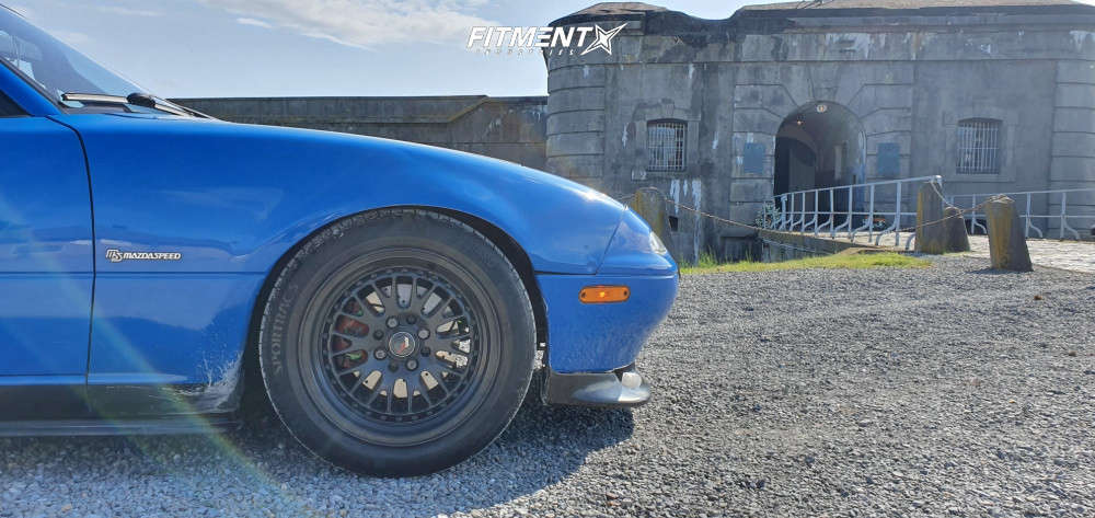 1992 Mazda MX-5 Miata Base with 15x8 Japan Racing Jr10 and Michelin ...
