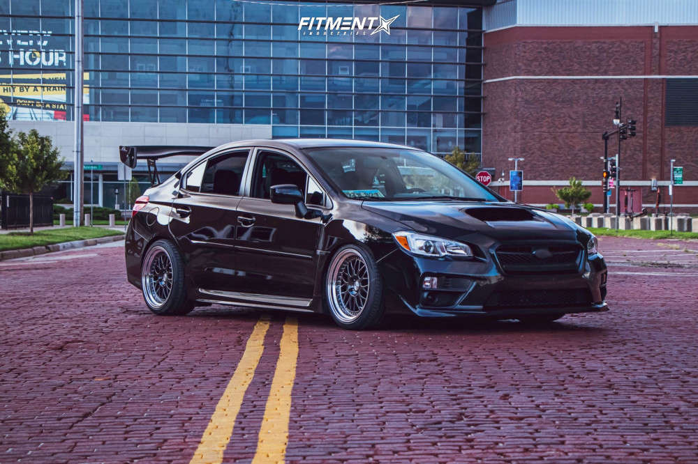 2016 Subaru WRX Base with 18x9.5 ESR Sr01 and Hankook 245x35 on ...