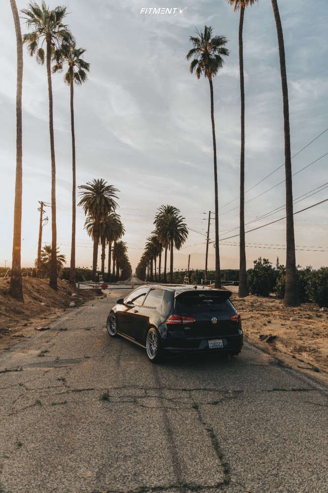 2016 Volkswagen GTI S with 18x9 Enkei RPF1 and Falken 235x40 on ...