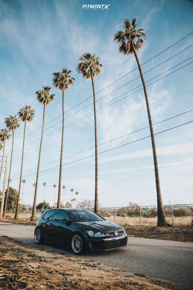 2016 Volkswagen GTI S with 18x9 Enkei RPF1 and Falken 235x40 on ...