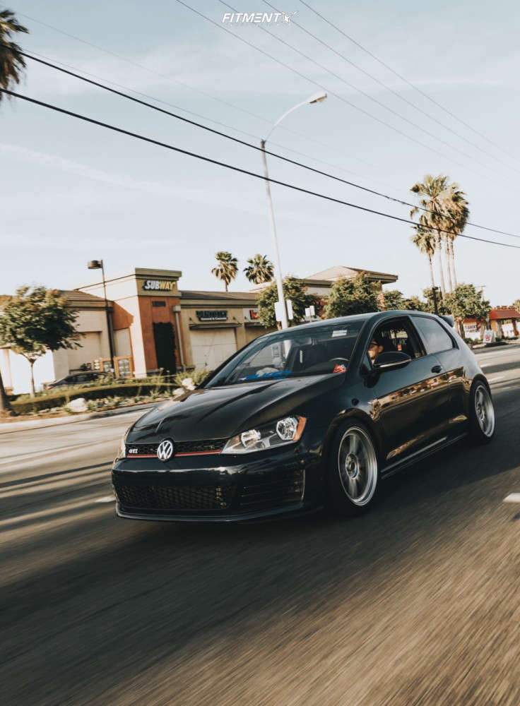 2016 Volkswagen GTI S with 18x9 Enkei RPF1 and Falken 235x40 on ...