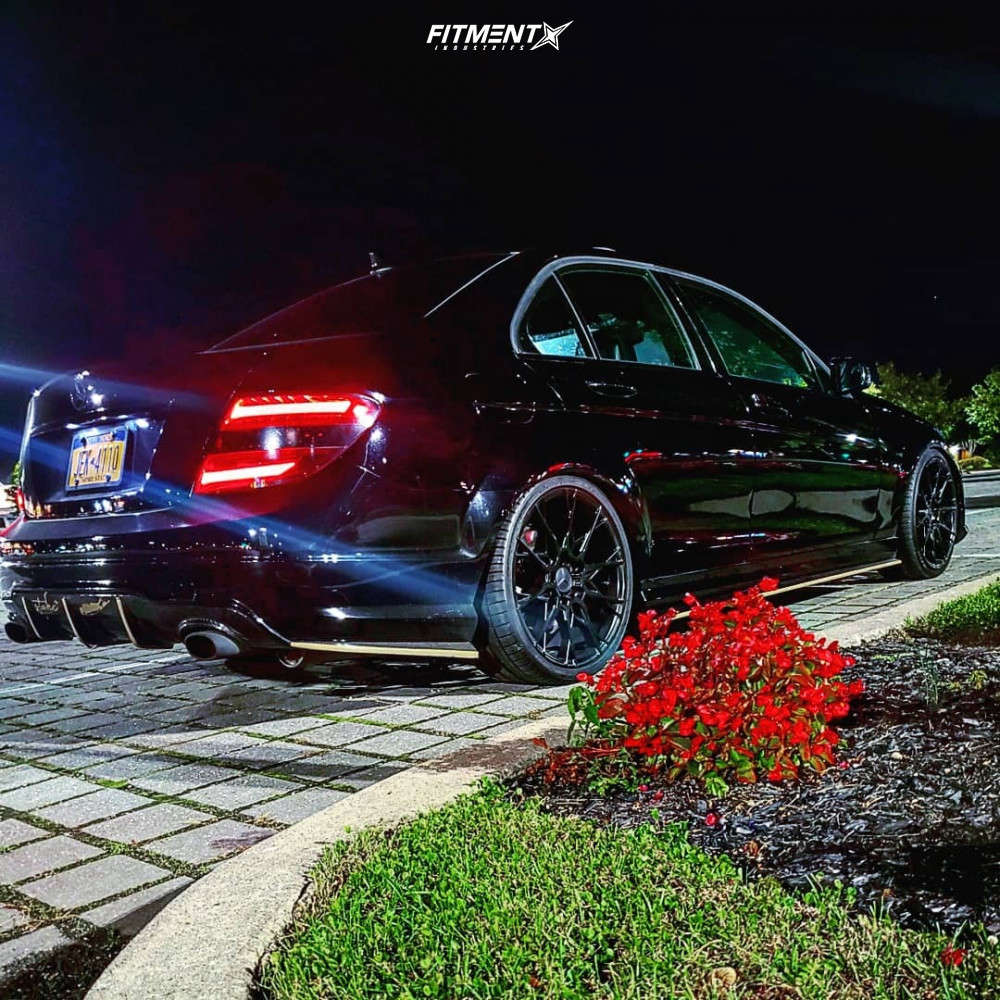 2012 Mercedes-Benz C300 4Matic Sport with 19x8.5 Niche Staccato and ...