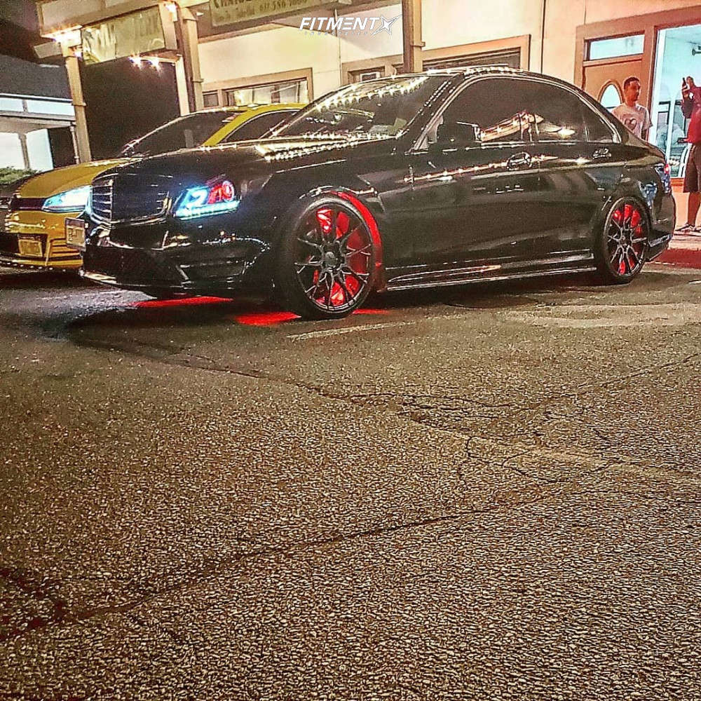 2012 Mercedes-Benz C300 4Matic Sport with 19x8.5 Niche Staccato and ...