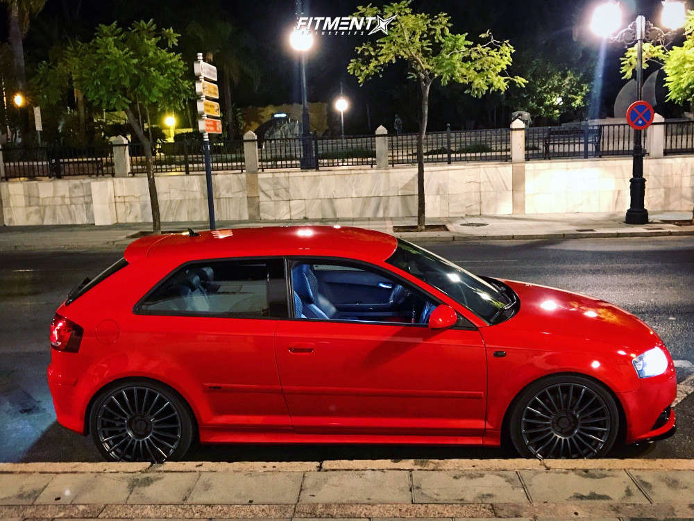 2004 Audi A3 Base with 19x8.5 Rotiform Buc and Dunlop 235x35 on ...