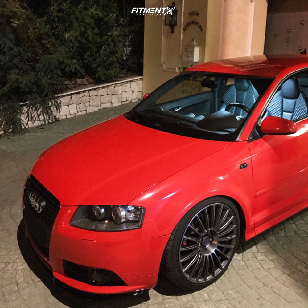 2004 Audi A3 Base with 19x8.5 Rotiform Buc and Dunlop 235x35 on ...