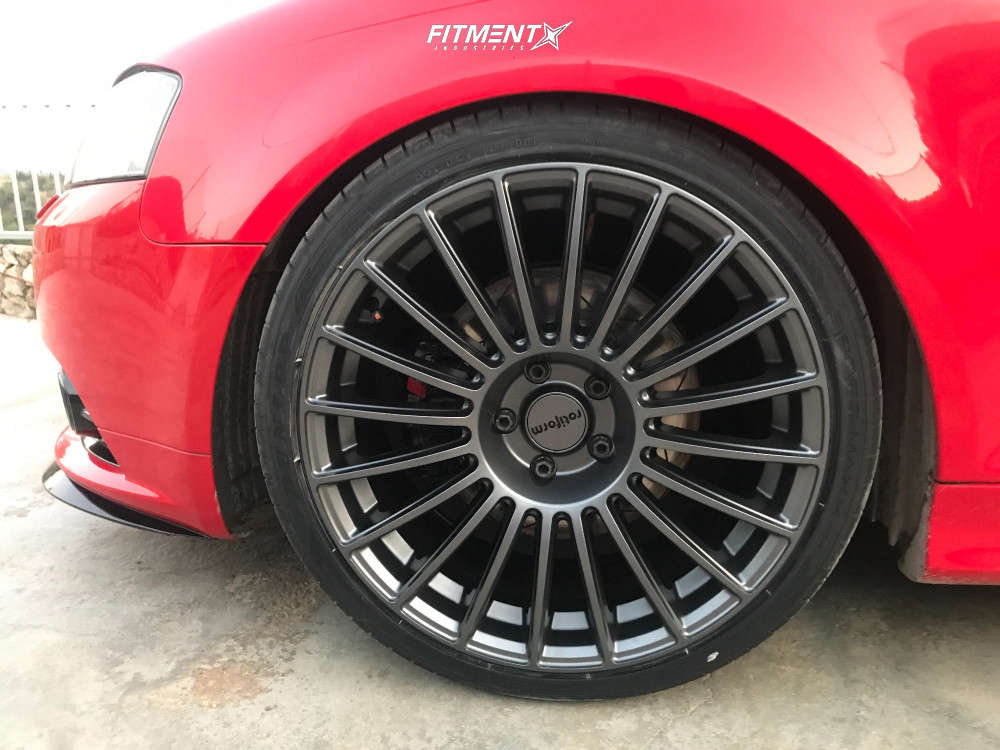 2004 Audi A3 Base with 19x8.5 Rotiform Buc and Dunlop 235x35 on ...