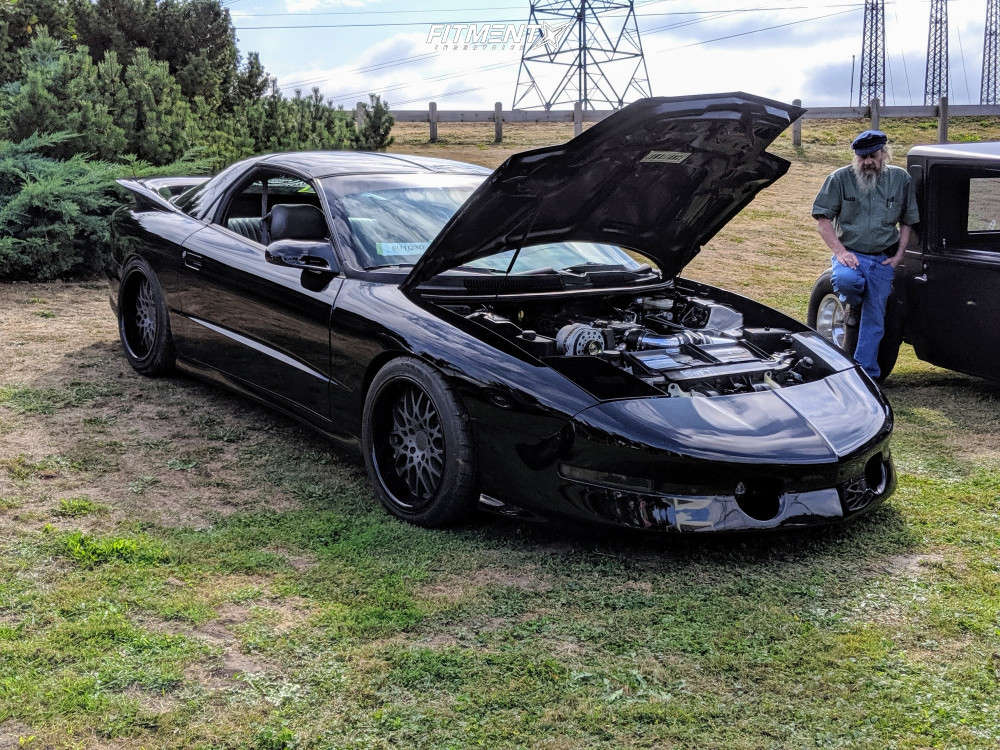 1995 Pontiac Firebird Trans Am with 18x10.5 TSW Rascasse and Nitto ...