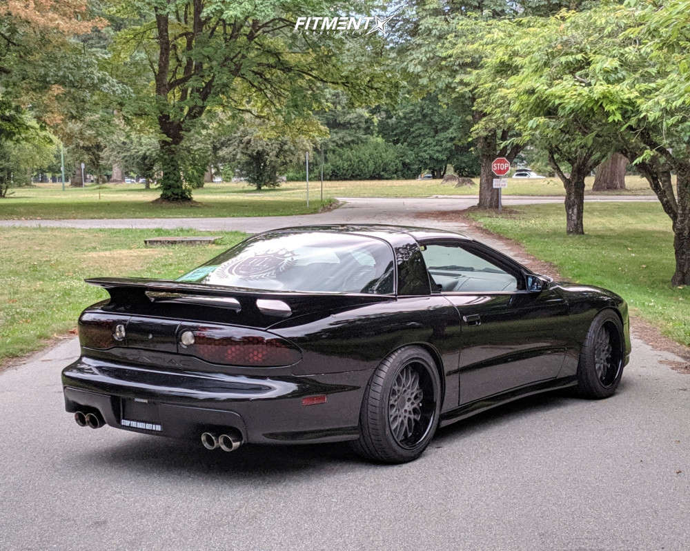 1995 Pontiac Firebird Trans Am with 18x10.5 TSW Rascasse and Nitto ...