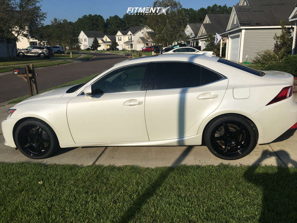 2015 Lexus IS350 Base with 18x8.5 Enkei Ts-5 and BFGoodrich 255x35 on ...