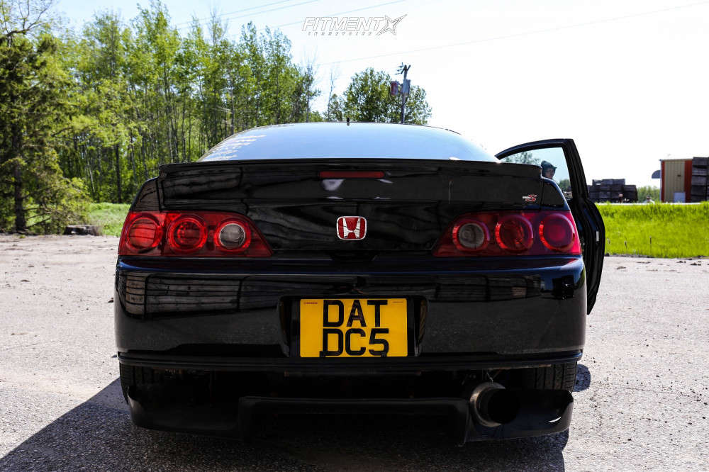 2006 Acura RSX Type-S with 17x8 Rota Grid and Bridgestone 225x50 on Air ...