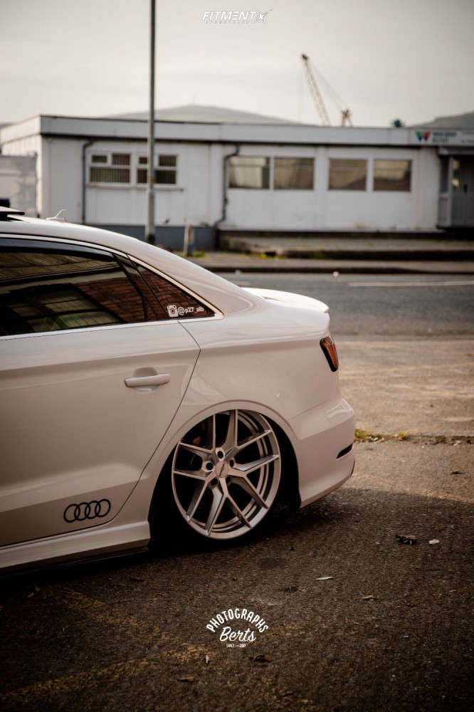 2014 Audi A3 Base with 19x8.5 Rotiform Flg and Michelin 215x30 on Air ...