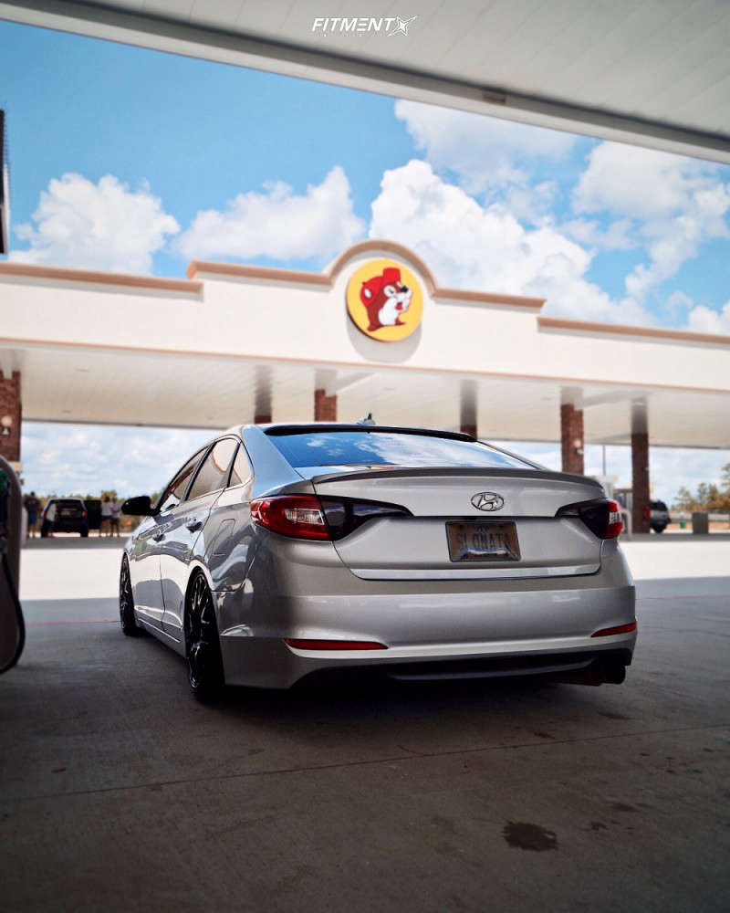 2016 Hyundai Sonata SE with 18x8 Revolution Racing Rr06 and Ohtsu ...