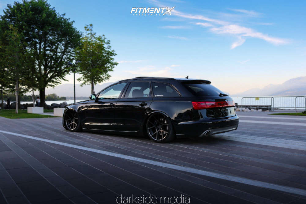 2012 Audi A6 Quattro Premium with 20x10 Rotiform Kps and Bridgestone ...