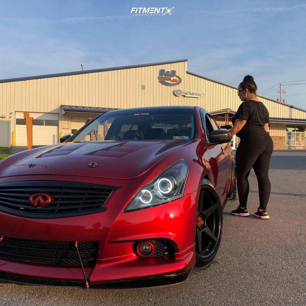 2012 INFINITI G37 Sport with 19x9.5 Ferrada FR3 and Cosmo 255x35 on ...
