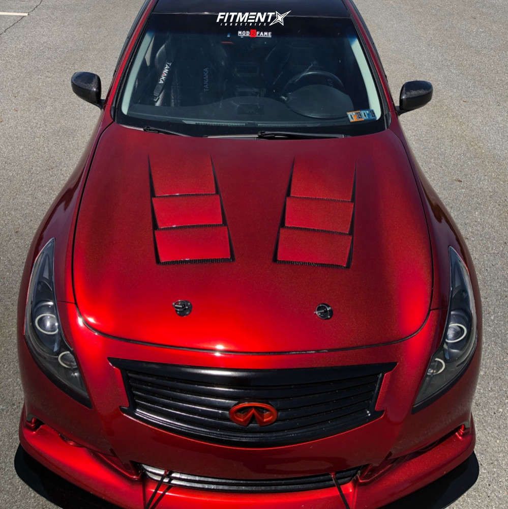 2012 INFINITI G37 Sport with 19x9.5 Ferrada FR3 and Cosmo 255x35 on ...